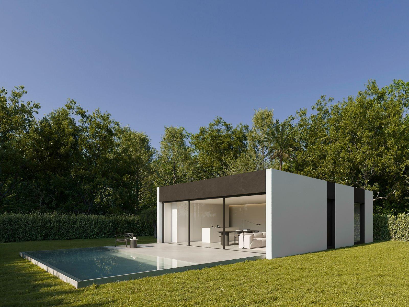 ️ Minimalist New Build Single-Storey Villa with Pool in Benidorm
